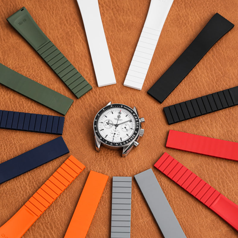 Buy Cut-to-Size FKM Rubber Watch Bands | Cuttable Watch Strap ...